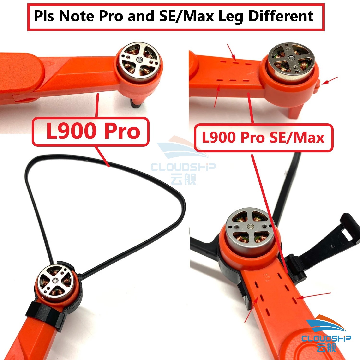 Original L900 PRO/SE/Max Rc Drone Guard L900PRO Propeller Protect ...