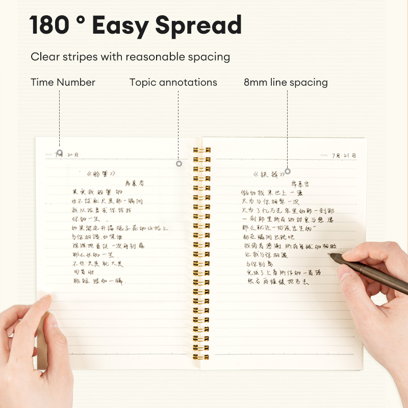 Deli A5 Spiral Notebook 60 Sheets Student Binder Spring Spiral Notebook ... Deli A5 Spiral Notebook 60 Sheets Student Binder Spring Spiral Notebook ...