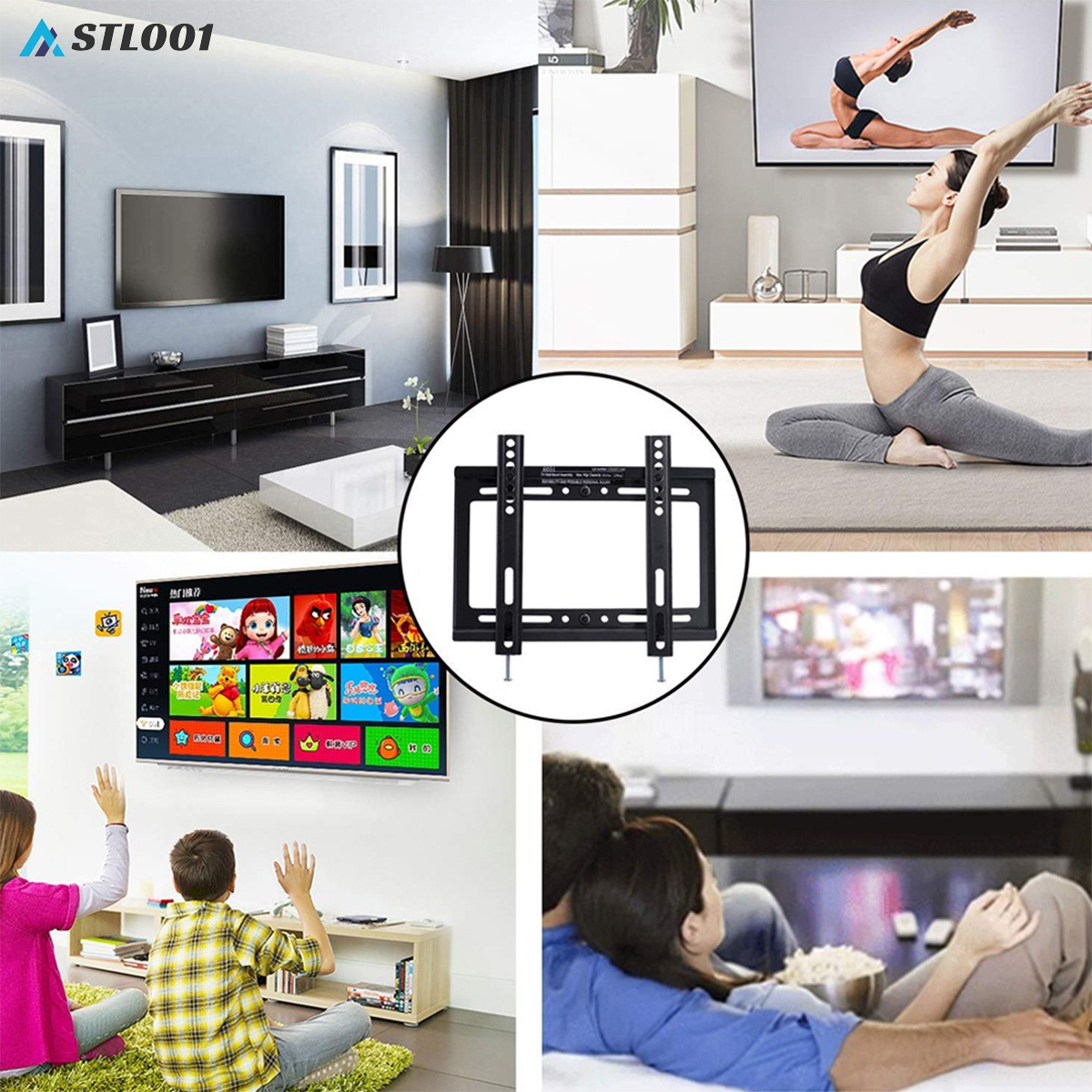 LCD LED TV Wall mount Bracket Expose TV Wall Mount Bracket Wall Mount ...