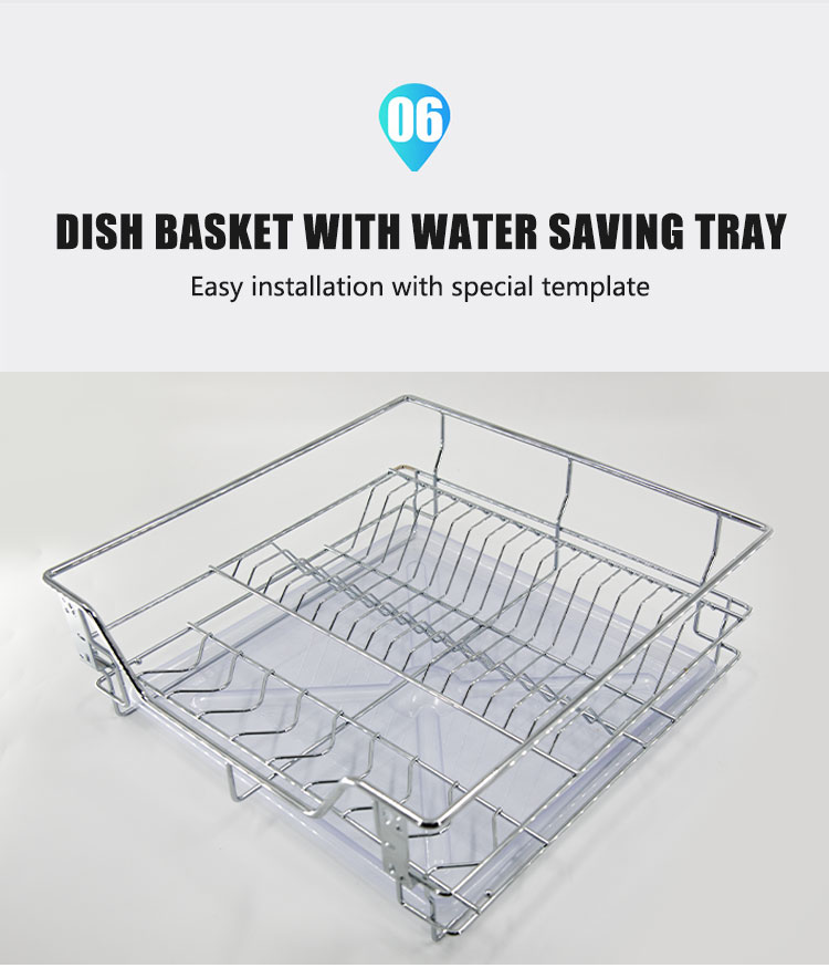 KEVE Pull Out Dish Rack With Drainer Pull out kitchen Cabinet Pull out ...