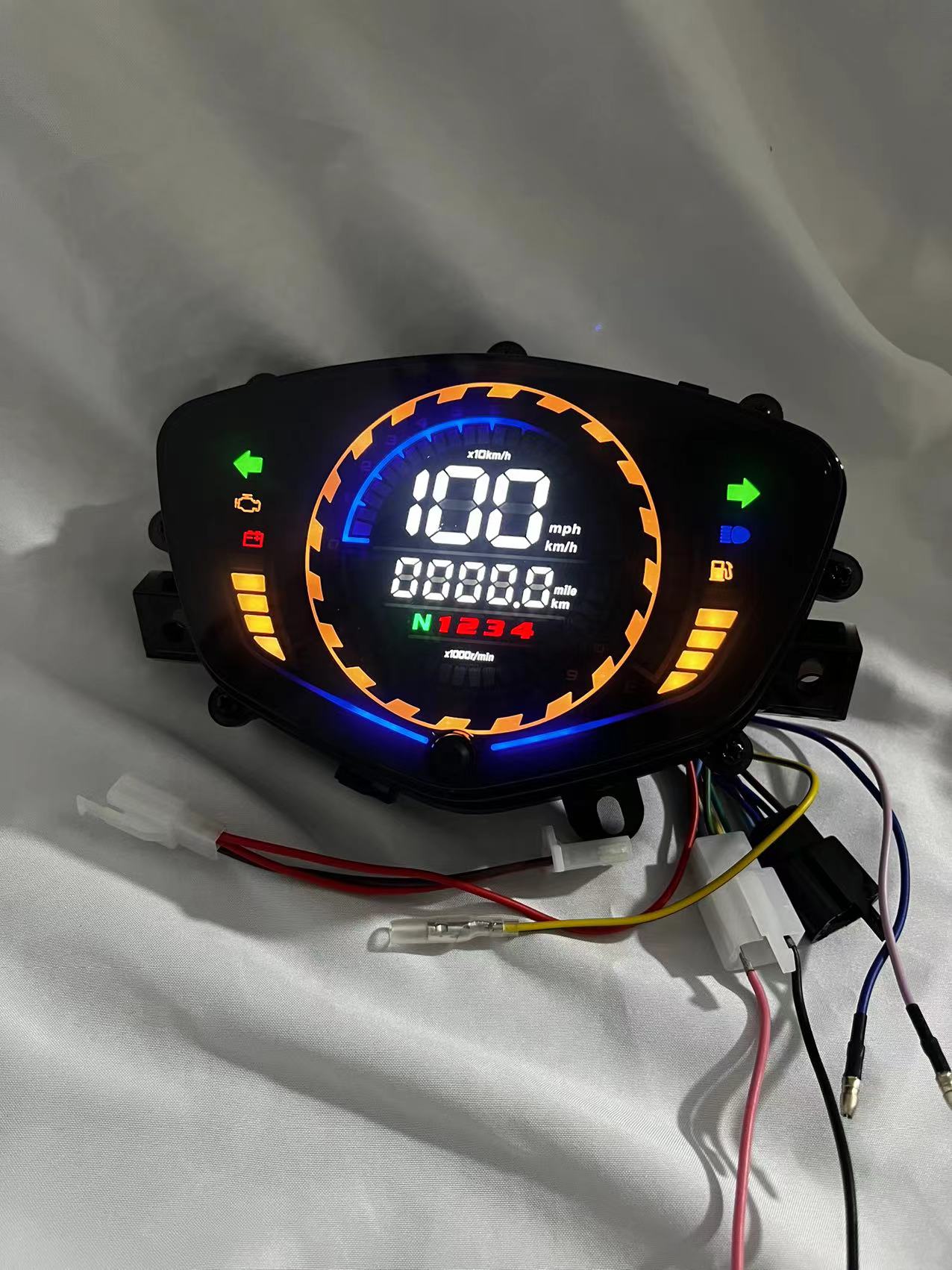 For Yamaha LC135 V1 Exciter 135 Sniper 135 Digtal Meter Speedometer LCD RPM | Shopee Philippines