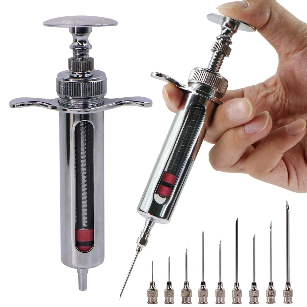 10ml 20ml Stainless steel Veterinary syringe needles + 10 Assorted ...