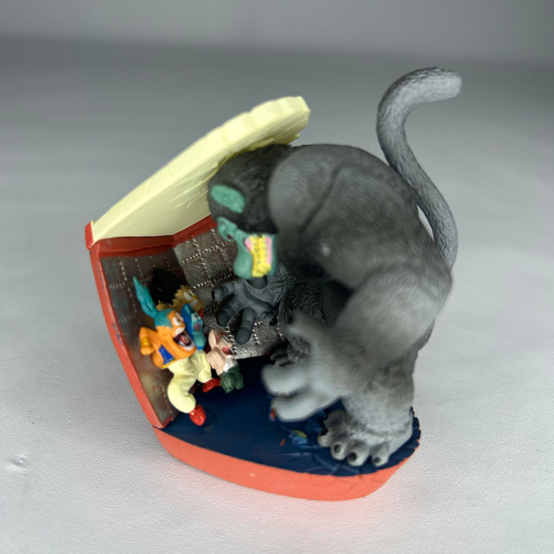 7cm Anime Dragon Ball Z Figure Son Goku Ape Monkey Gorilla Chimpanzee ...