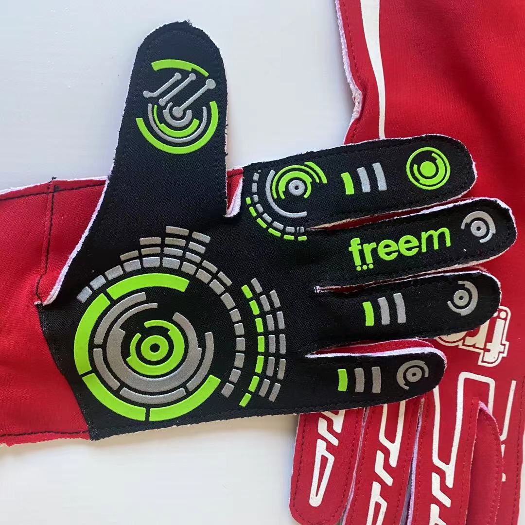 Freem Outer Stitching Gloves Car Kart FIA Certified Kart F1 Off-Road RV ...