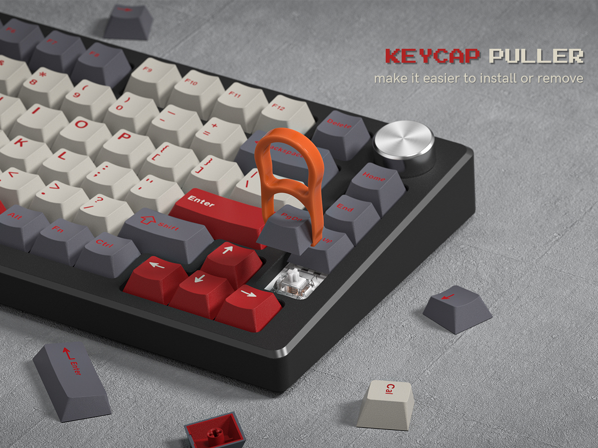 Womier Keycaps Custom PBT Double Shot Keycaps 60% 65% 75% 100% Cherry ...