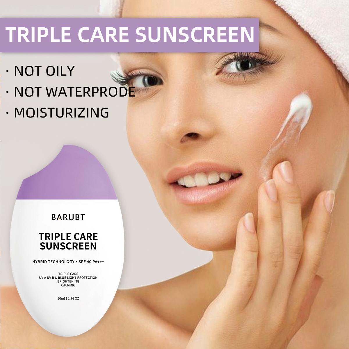 BARUBT triple care sunscreen sunscreen anti -ultraviolet rays ...