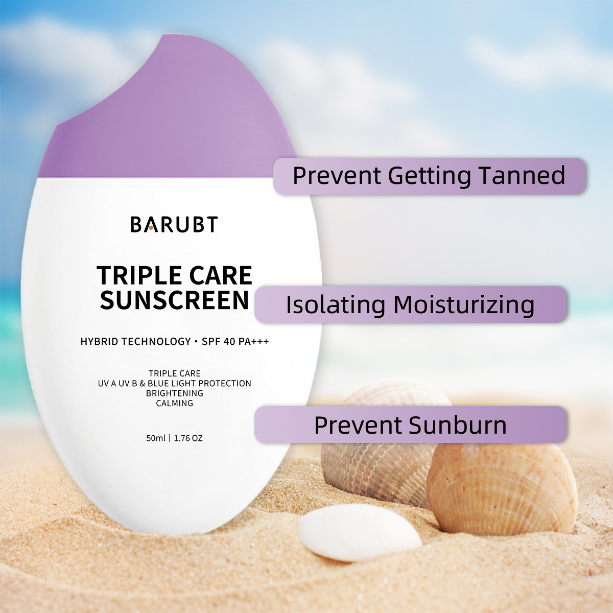BARUBT triple care sunscreen sunscreen anti -ultraviolet rays ...