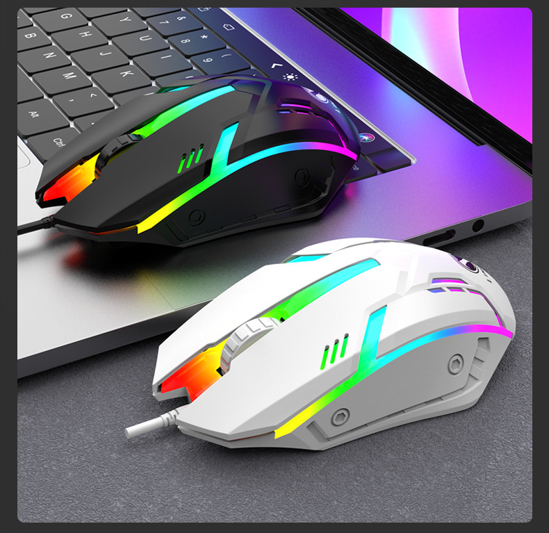 【Ready Stock】Limei S1 Mechanical Gaming Mouse LED Luminous Backlit USB ...