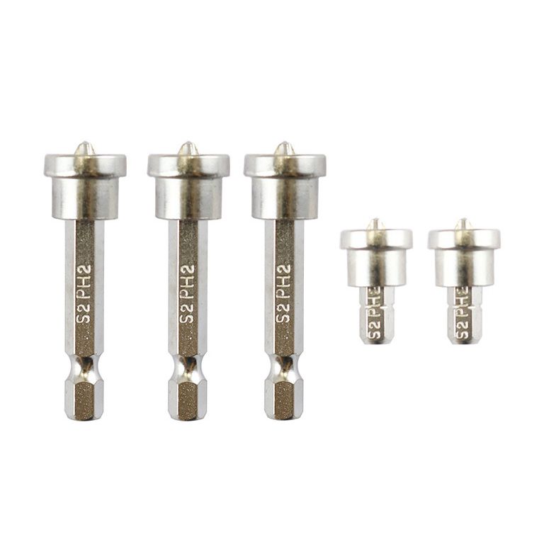 5 Pcs Gypsum Board Positioning Bit Set with Hexagonal Handle ...