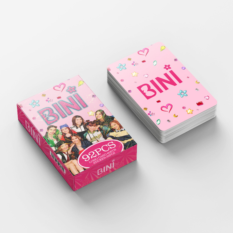 420Piece/Box Bini Lomo Card Talaarawan Photo Cards Laser Holographic ...