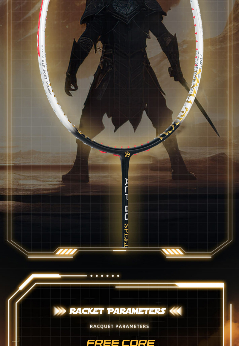 ALP 80 New Titanium Alloy Nano Resin 4U 38LBS Carbon Fiber Technology ...