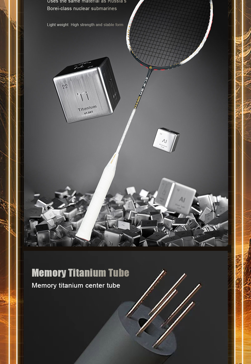 ALP 80 New Titanium Alloy Nano Resin 4U 38LBS Carbon Fiber Technology ...