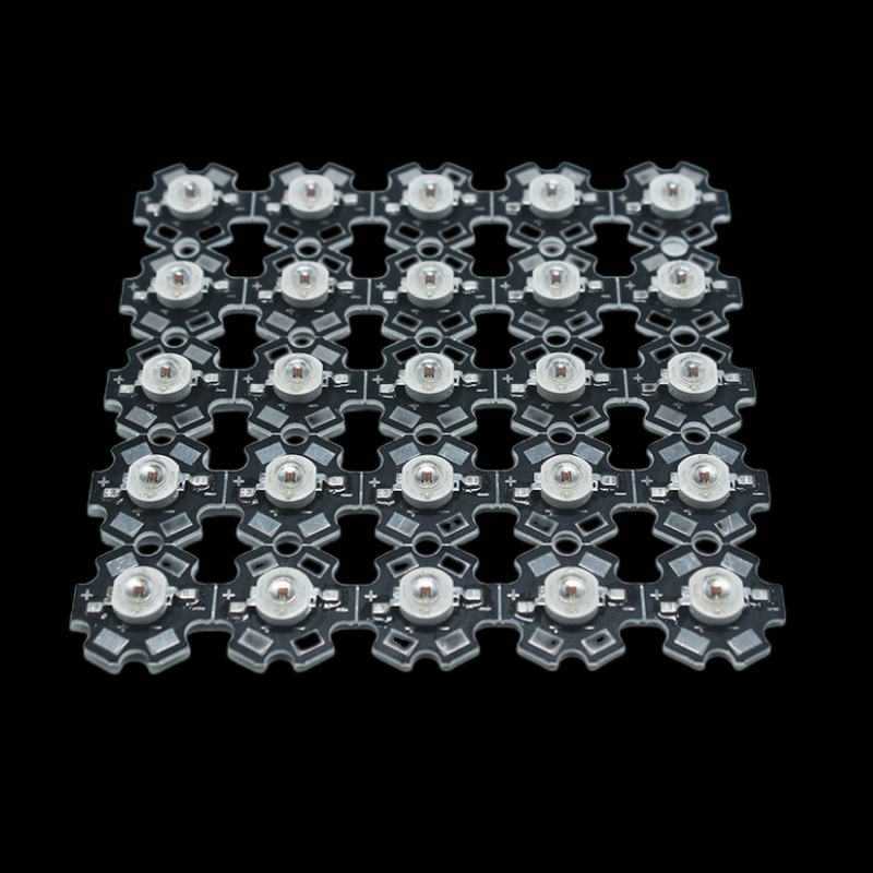 10pcs 1W 3W 5W High Power LED Lamp Diodes Full Spectrum Warm Cold ...