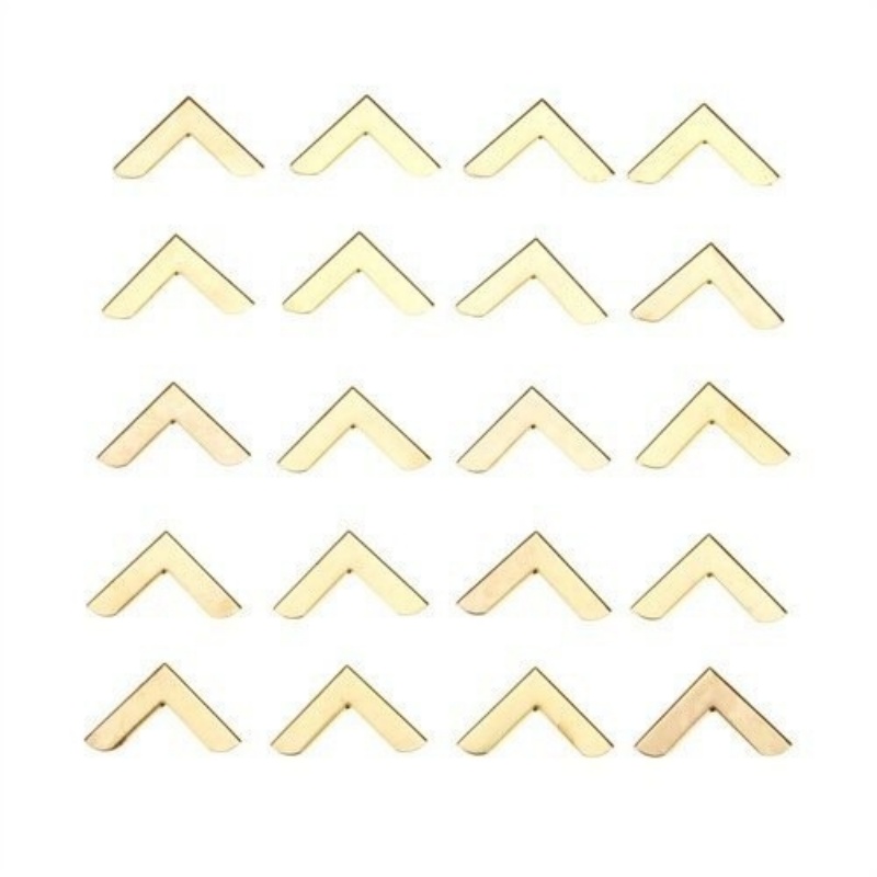 300pcs Sintra Board Corner Protector/Metal Corner Protector/Fits 3-4mm ...