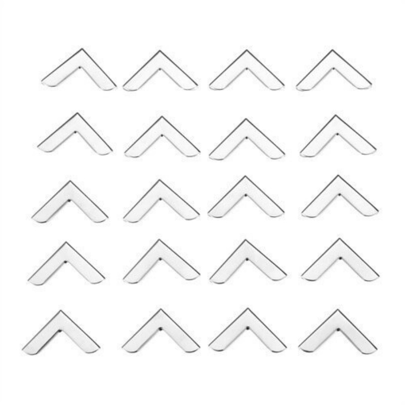 300pcs Sintra Board Corner Protector/Metal Corner Protector/Fits 3-4mm ...