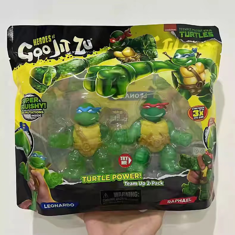 Heroes of Goo Jit Zu Teenage Mutant Ninja Turtles Power Team Leonardo ...