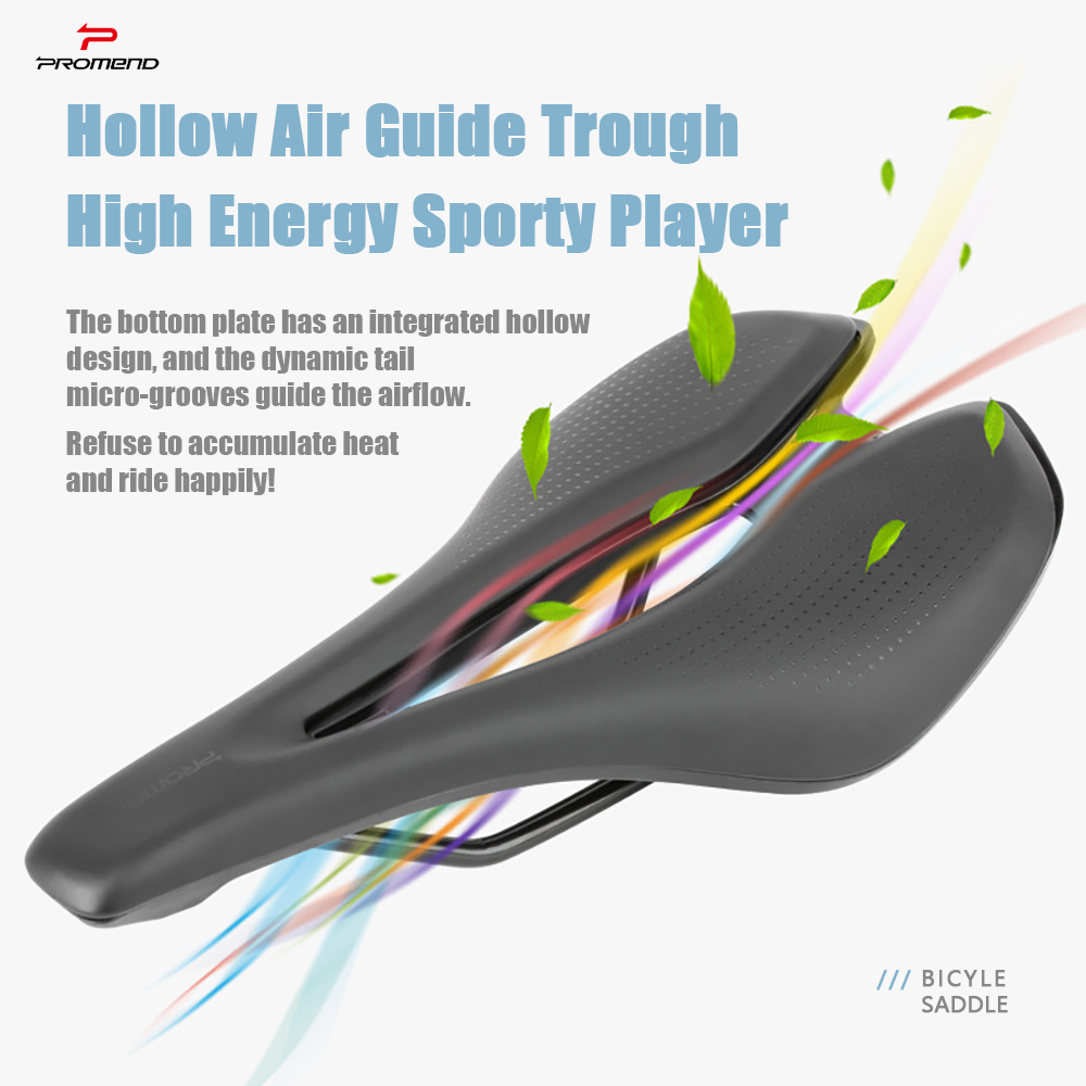 PROMEND Bicycle Saddle Hollow Vent Soft Comfort seat Road MTB Bike ...