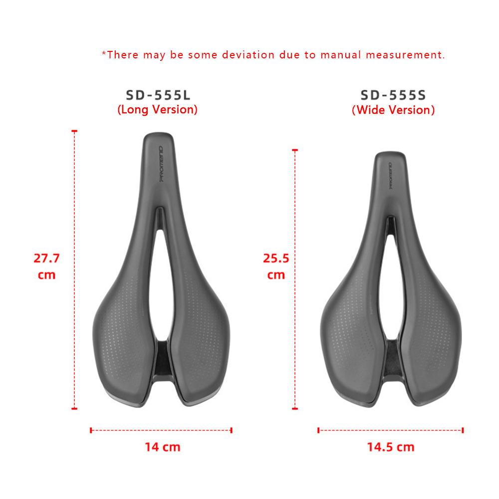 PROMEND Bicycle Saddle Hollow Vent Soft Comfort seat Road MTB Bike ...