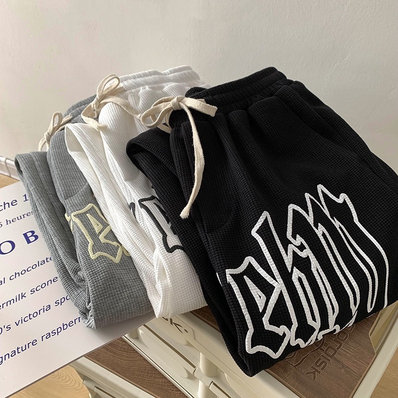 WQ Aesthetic pants for men baggy sweatpants slocks oversized pants ...