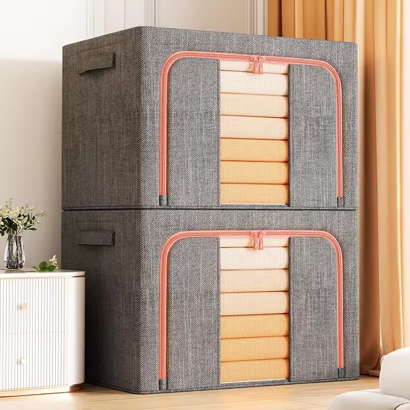 Storage Bag 100L Big Size Foldable Basket Clothes Storage Box bag ...