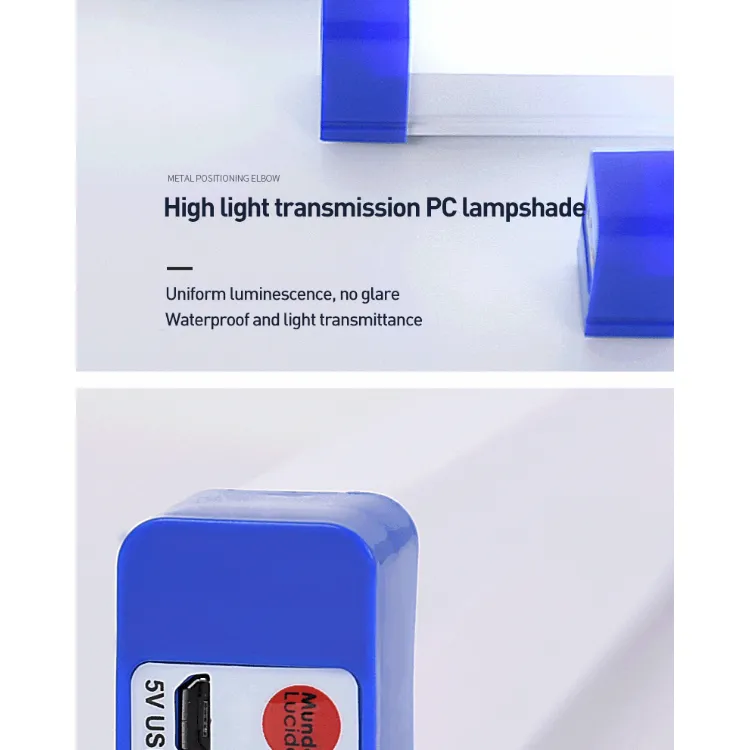 30W 60W 90W LED Emergency Light USB Rechargeable Lamp Lithium Battery ...