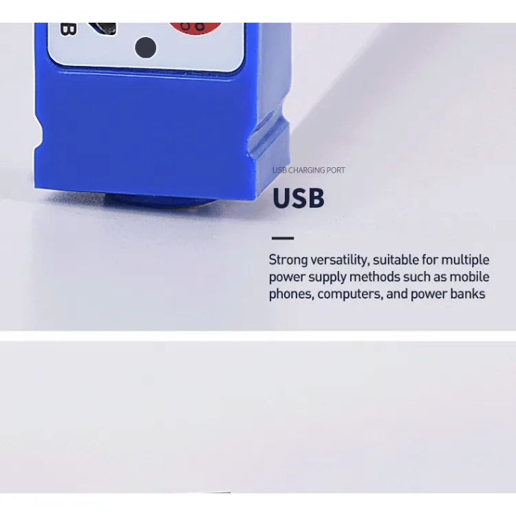 30W 60W 90W LED Emergency Light USB Rechargeable Lamp Lithium Battery ...