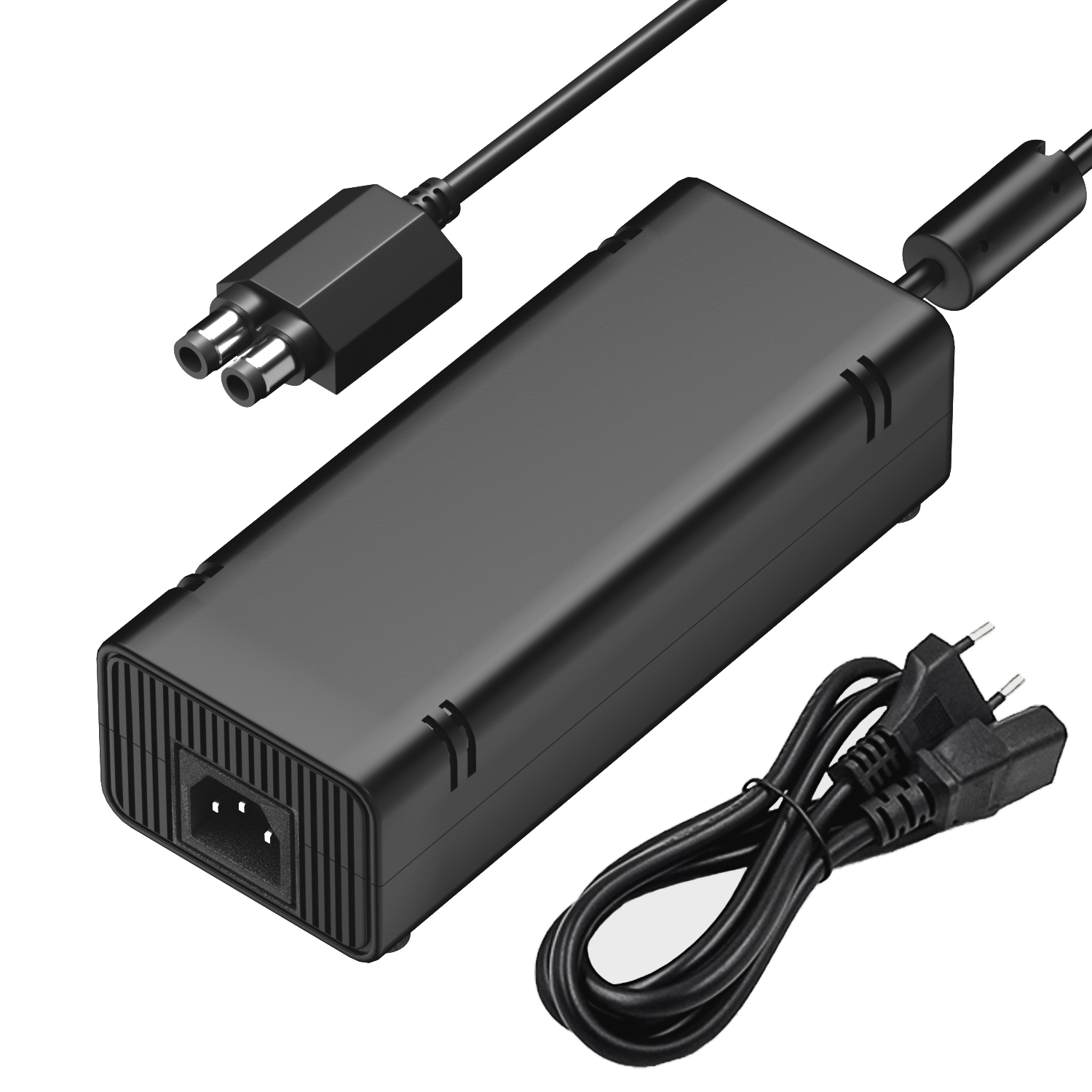 AC Adapter for Xbox 360 Slim, Power Supply with Cord Replacement ...