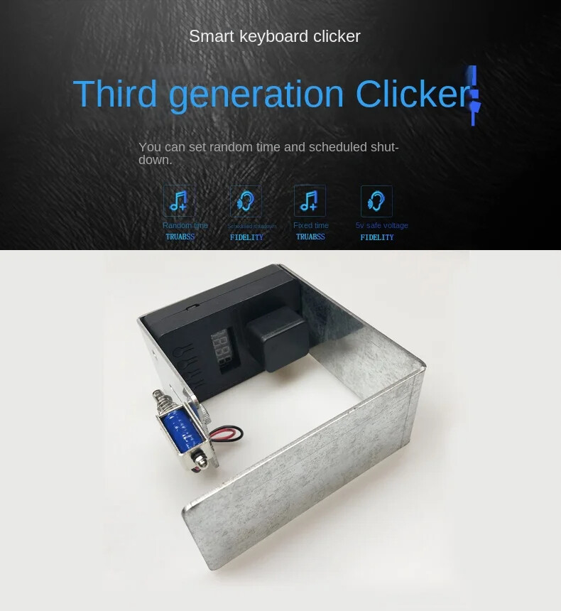 Key Clicker Keyboard Click Artifact Automatic Key Press | Shopee ...