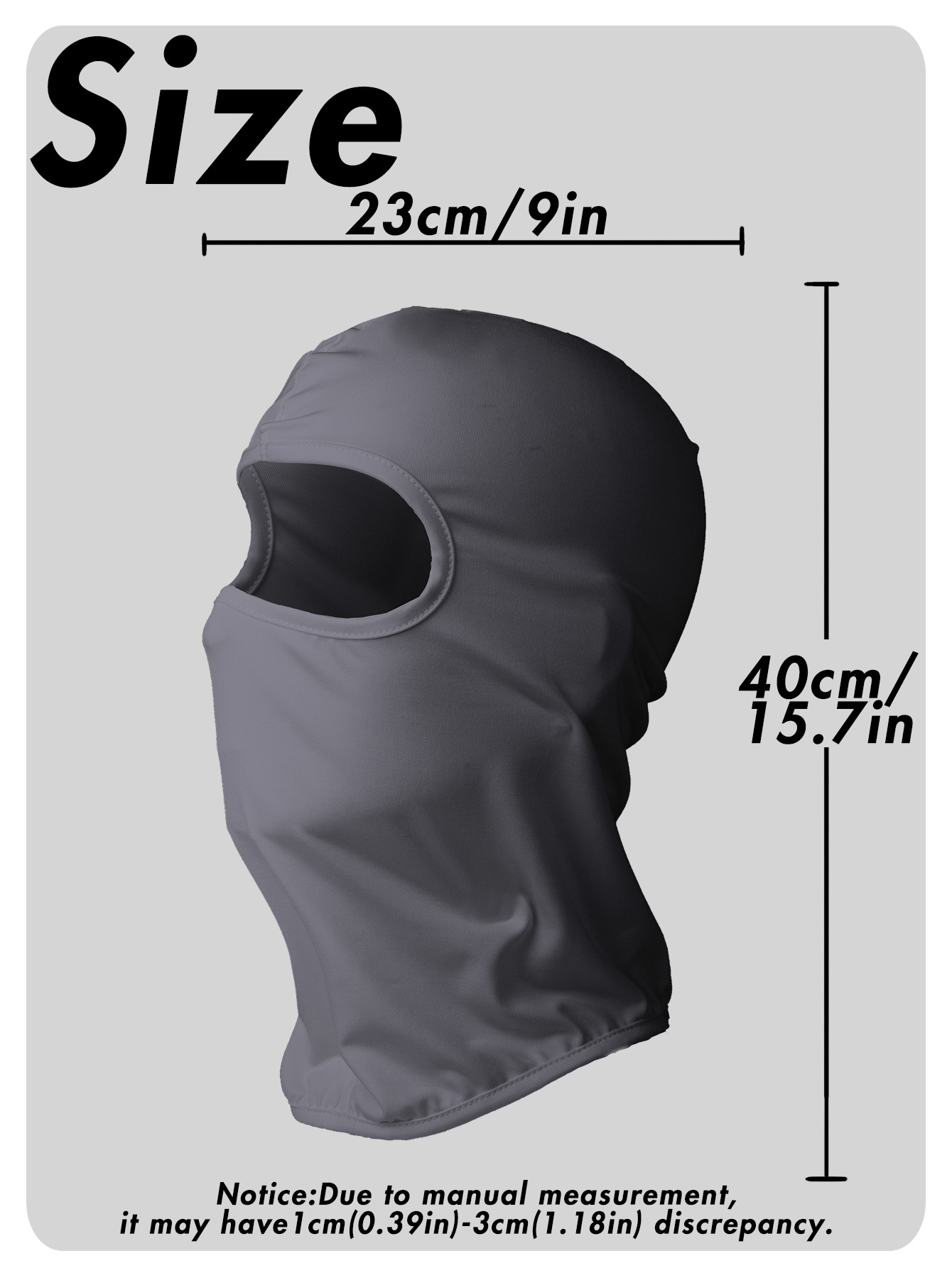 Classic Balaclava 17 Colors Dust-Proof Balaclava Ice Silk Cycling Motor ...