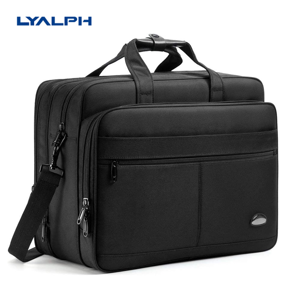 Large Capacity Briefcase Bag Men Business Bag 15.6 inch 17 inch 19 ...