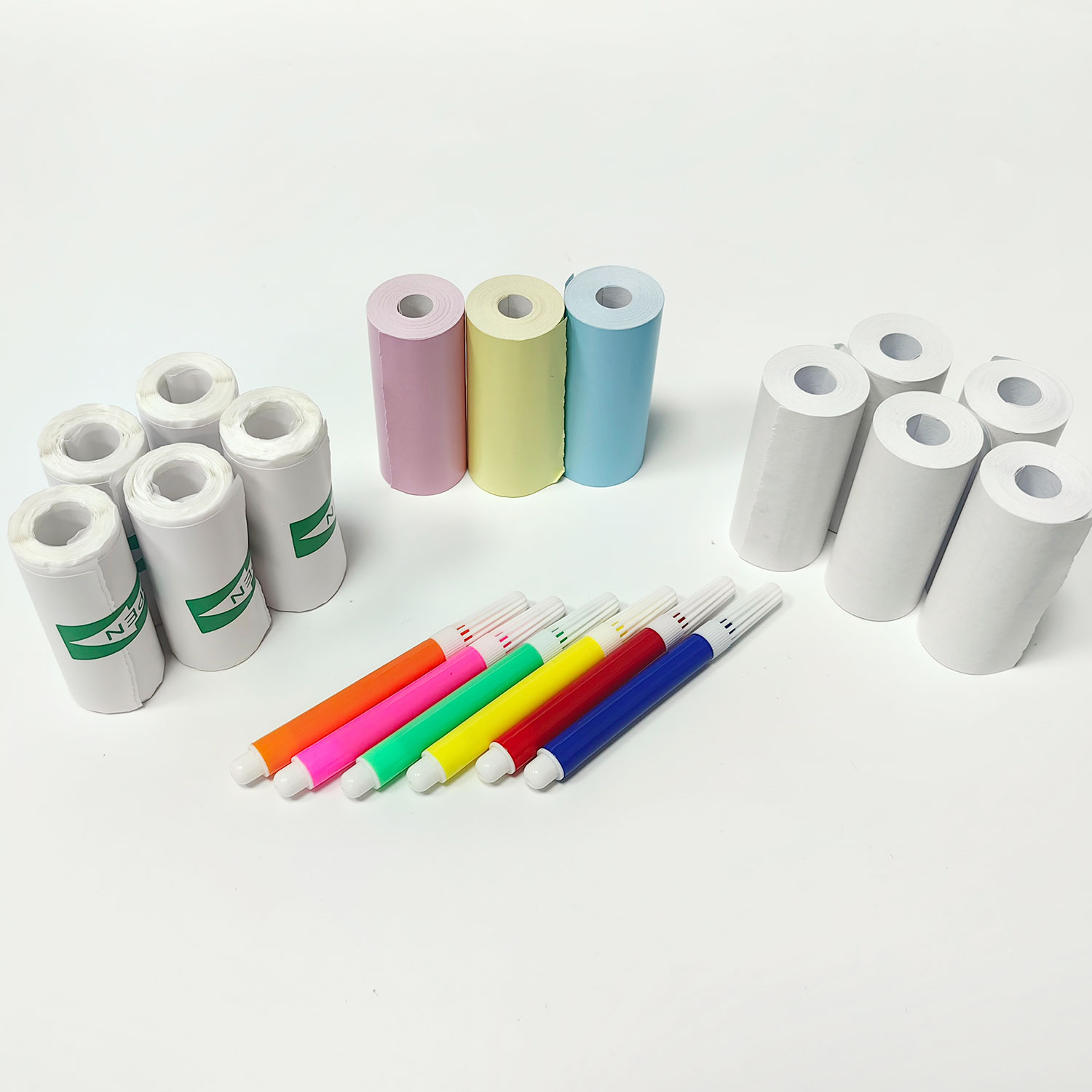 Mini Portable Printer Text, Pictures, Post-it Notes, 3 Rolls, Suitable ...