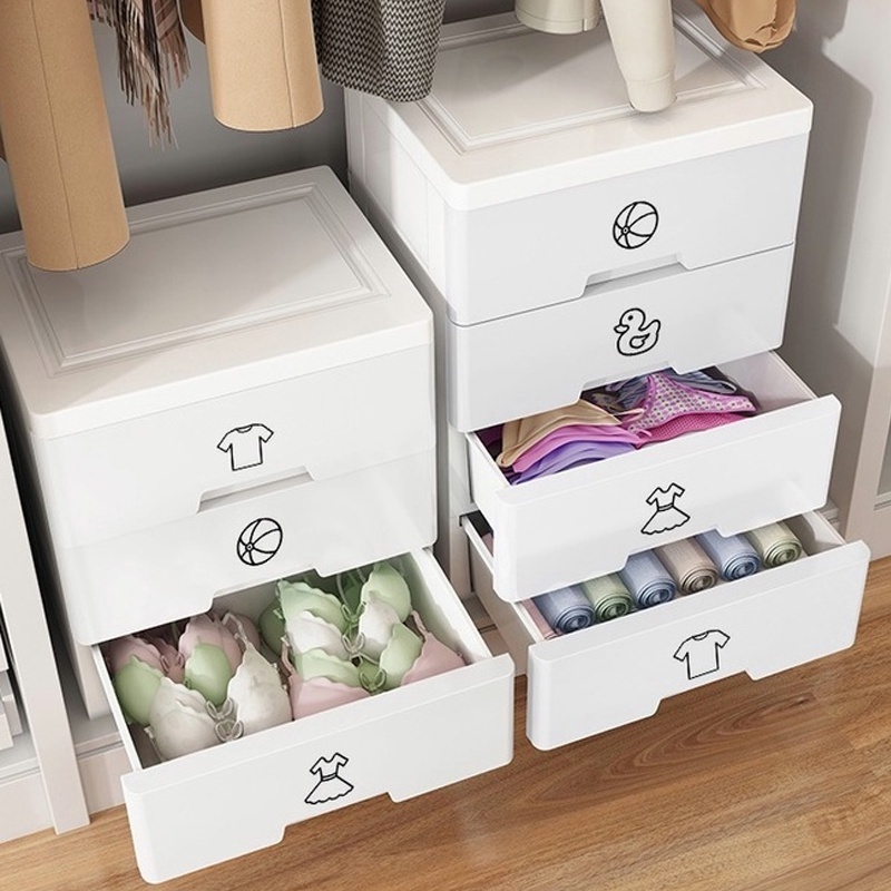 IMUTO 3-7 Layers Durabox Cabinet Drawer For Clothes Drawer Organizer ...