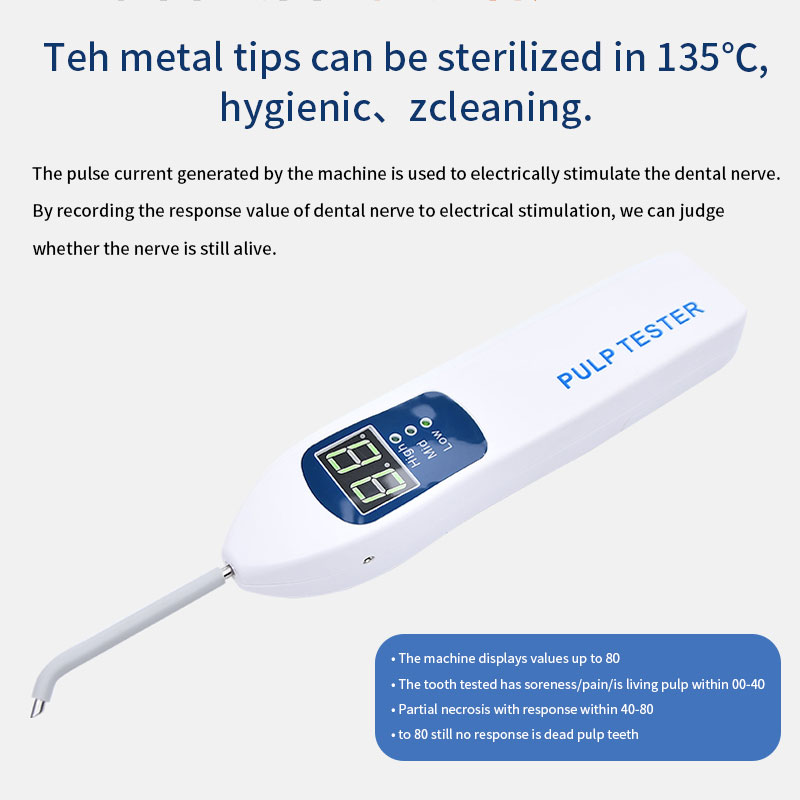 Dental Electric Pulp Tester Endodontic Equipment Teeth Nerve Digitest ...
