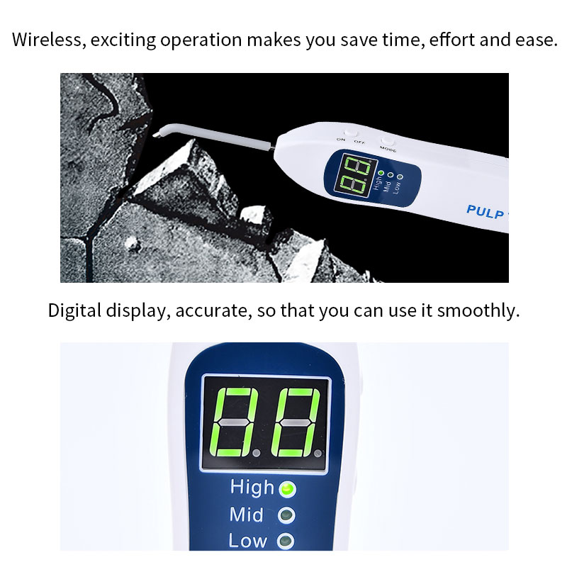 Dental Electric Pulp Tester Endodontic Equipment Teeth Nerve Digitest ...