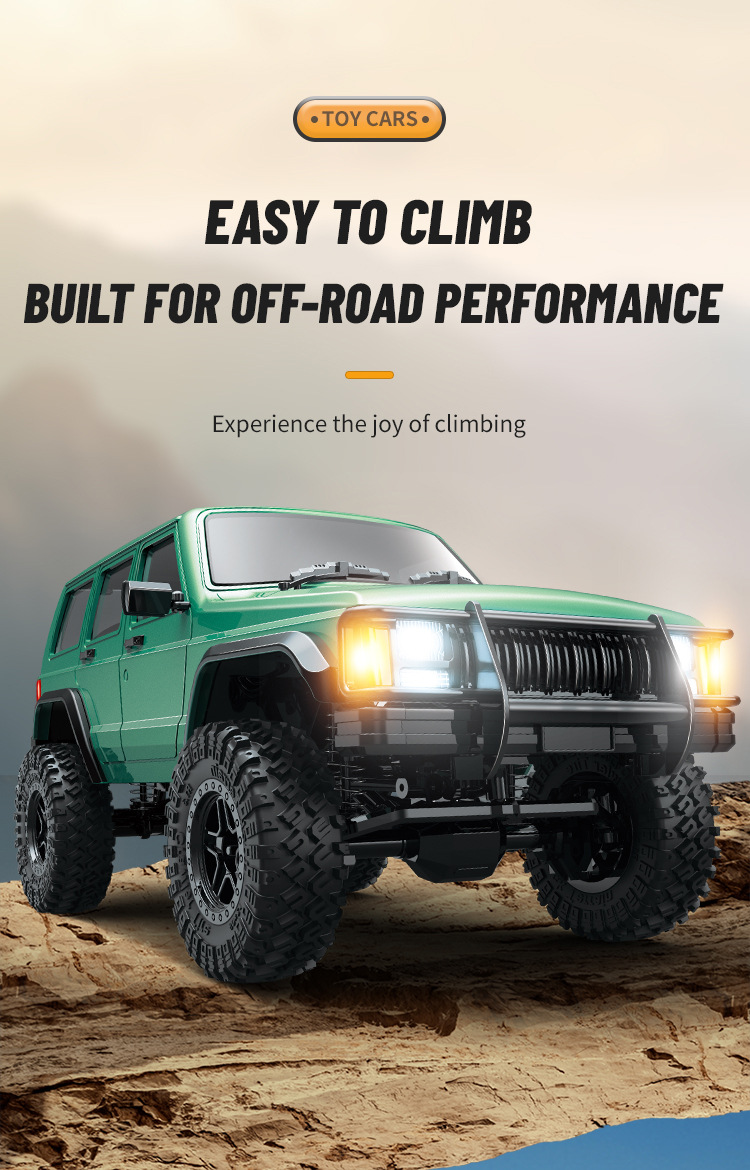 JJRC 1/18 C8809 2.4G Full Scale RC Remote Control Vehicle Outdoor ...