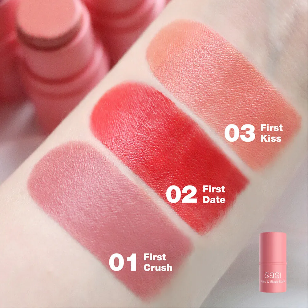 SASI Kiss & Blush Stick 4g (Soft, Natural Pigment for Lips and Cheek) | Shopee Philippines