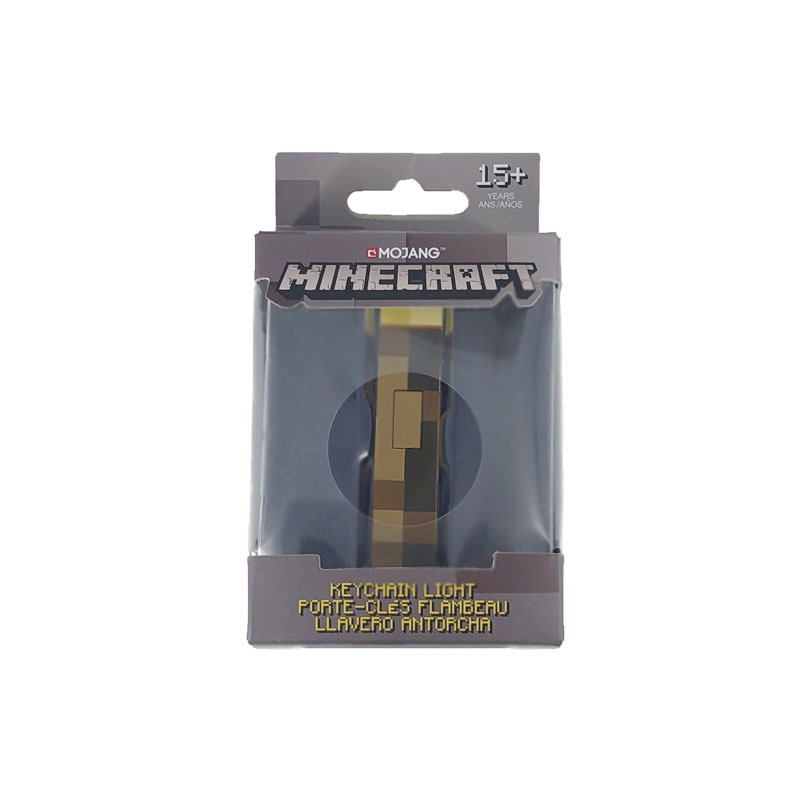 [In stock]Minecraft Toy Torch Keychain Minecraft simulation flashlight ...