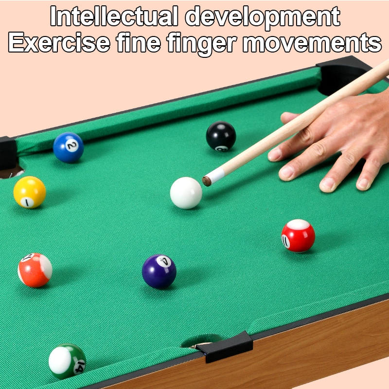 JC 36x20/28x15 Inches Mini Billiard Table For Kids Wooden Tabletop Pool ...