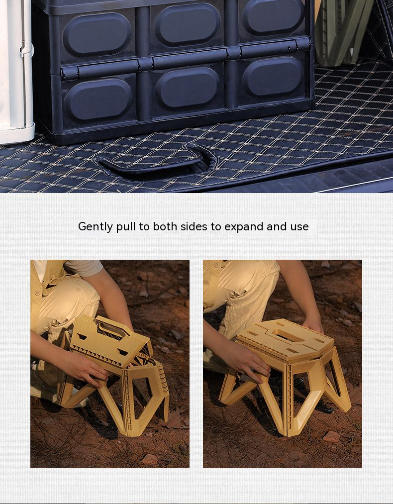 Outdoor Foldable Stool Chair Mini Stool Chair Folding Step Stool With ...