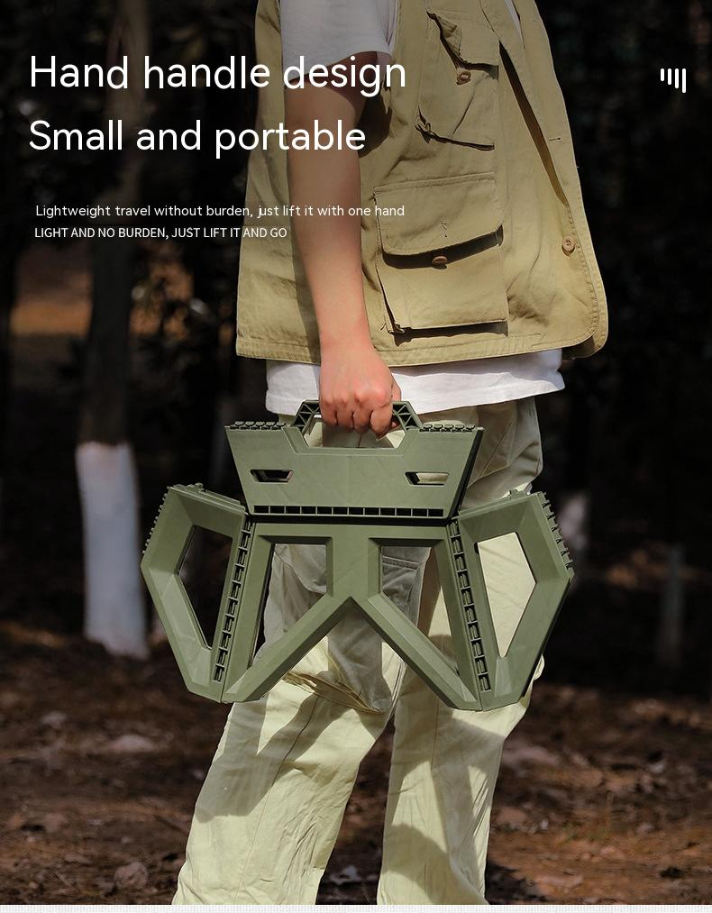 Outdoor Foldable Stool Chair Mini Stool Chair Folding Step Stool With ...