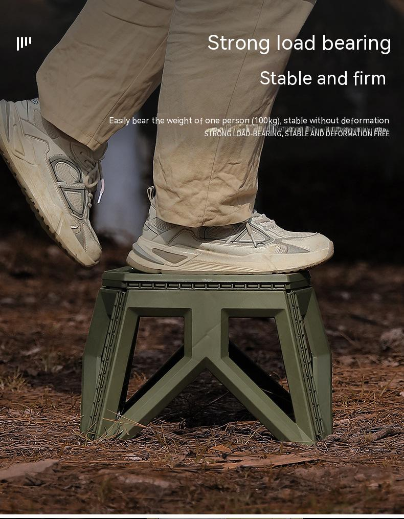 Outdoor Foldable Stool Chair Mini Stool Chair Folding Step Stool With ...