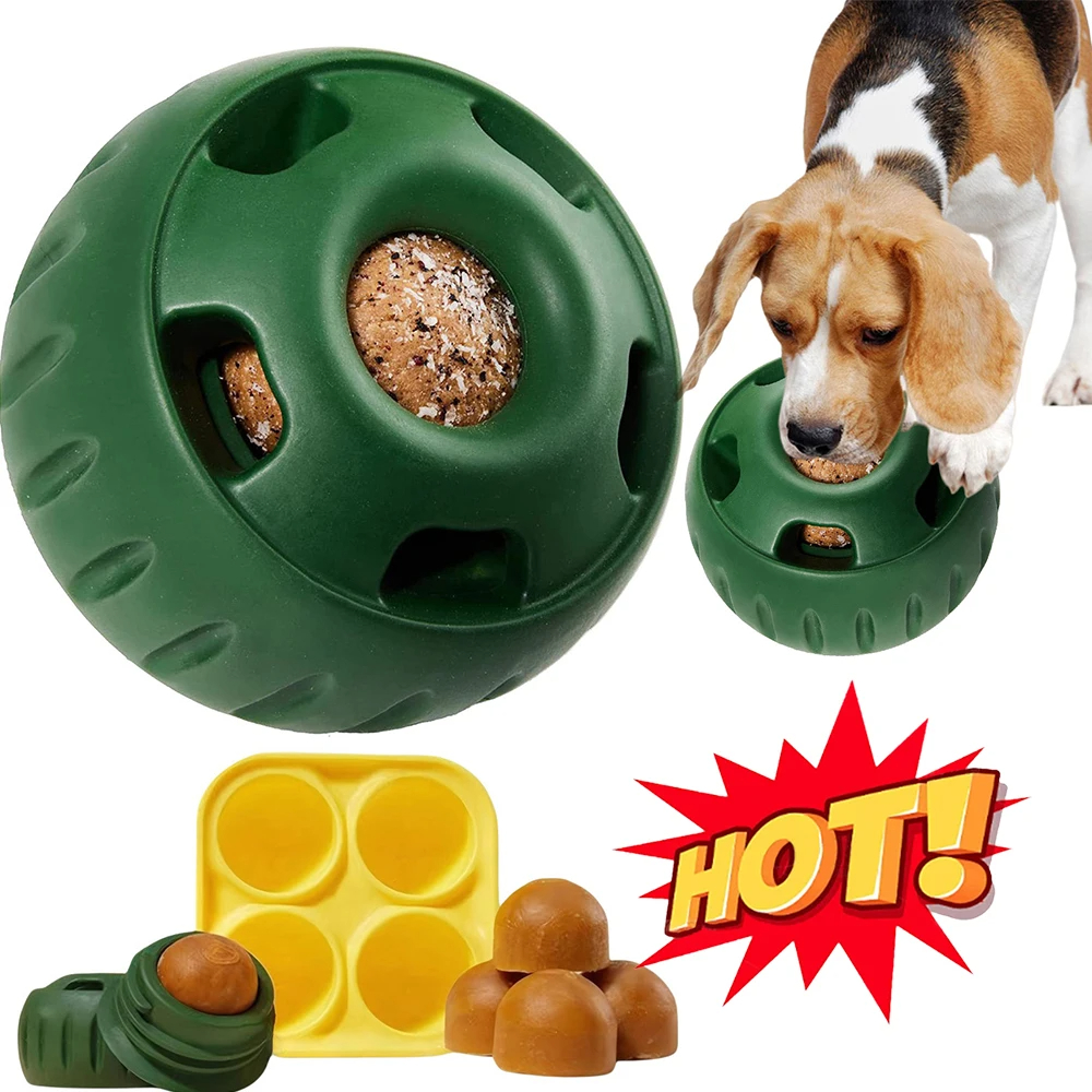 Fillable Dog Toys Silicone Pet Dog Toys Dog Chew Toys Refillable Dog ...