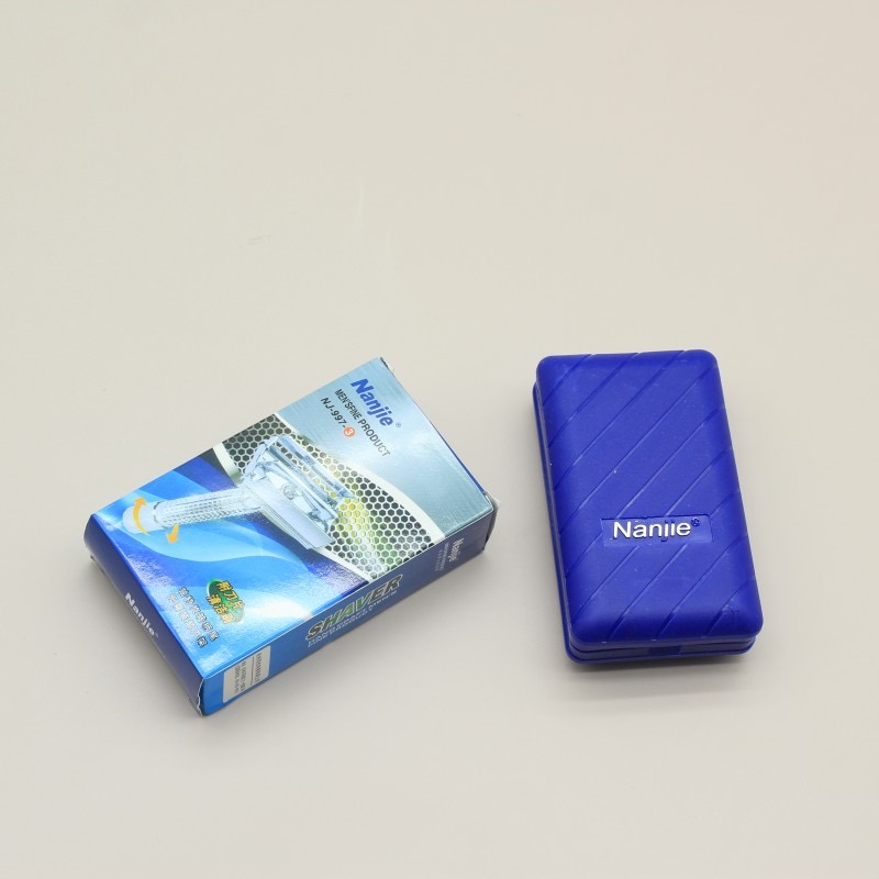 Double Edge Manual Shaver for Men Classic Stainless Steel Safety Razor ...