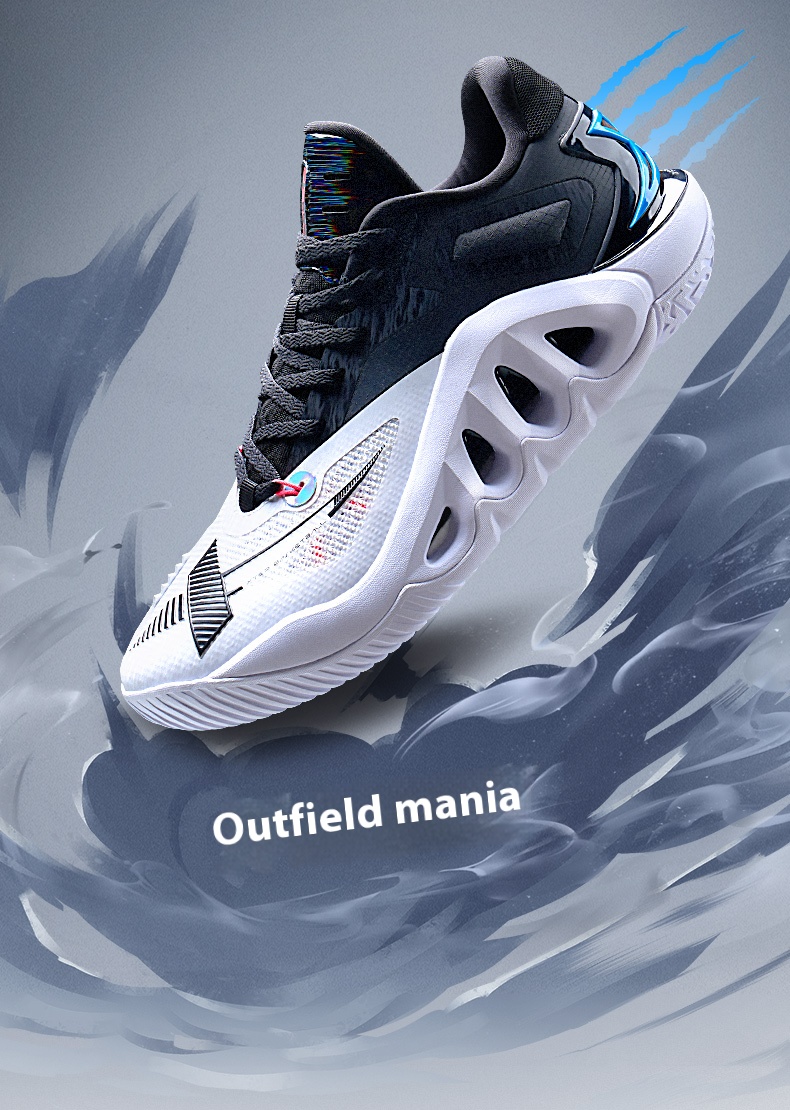 XTEP Devil's Claw Series Men Basketball Shoes Outdoor Practical Sports ...