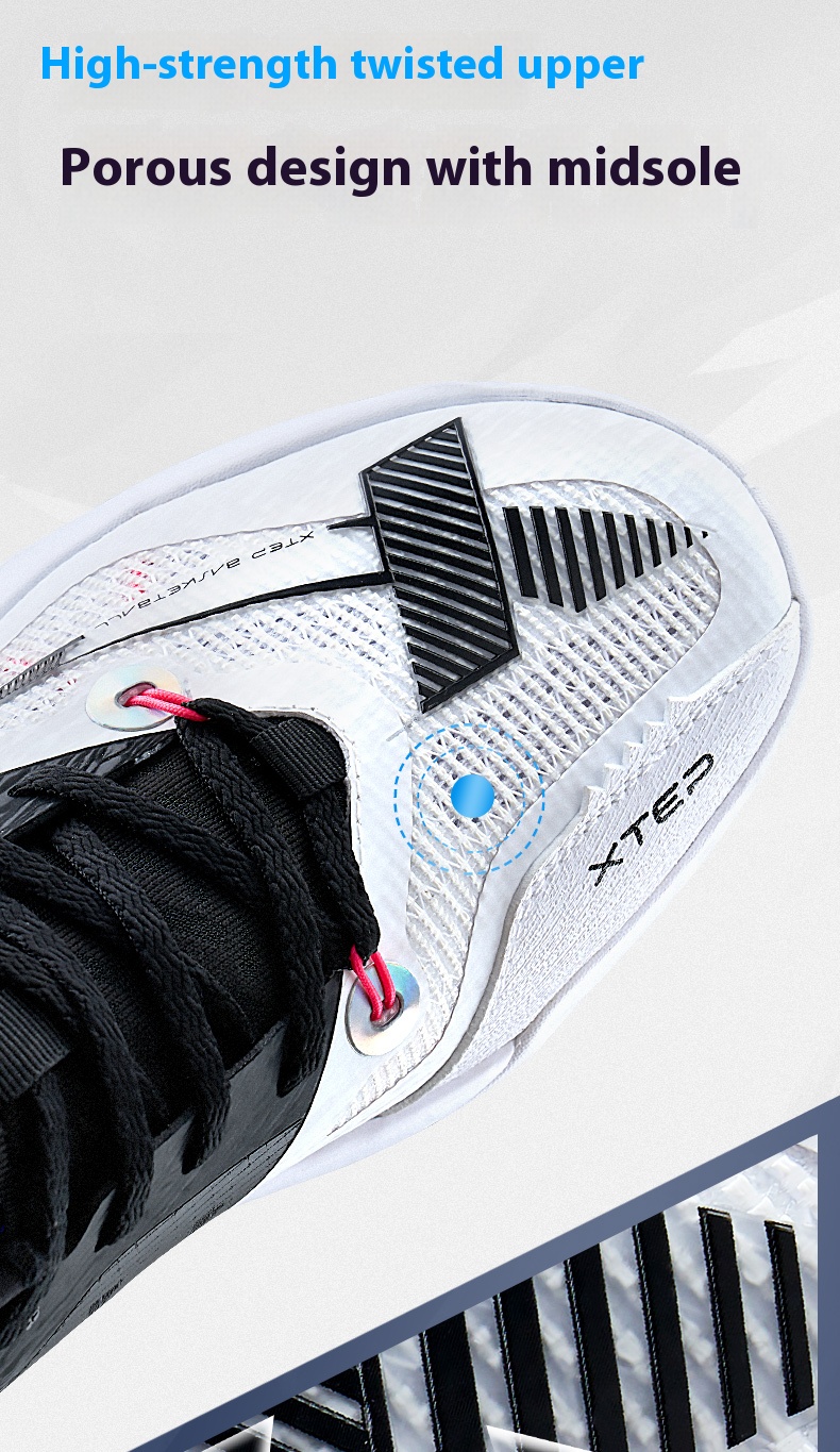 XTEP Devil's Claw Series Men Basketball Shoes Outdoor Practical Sports ...