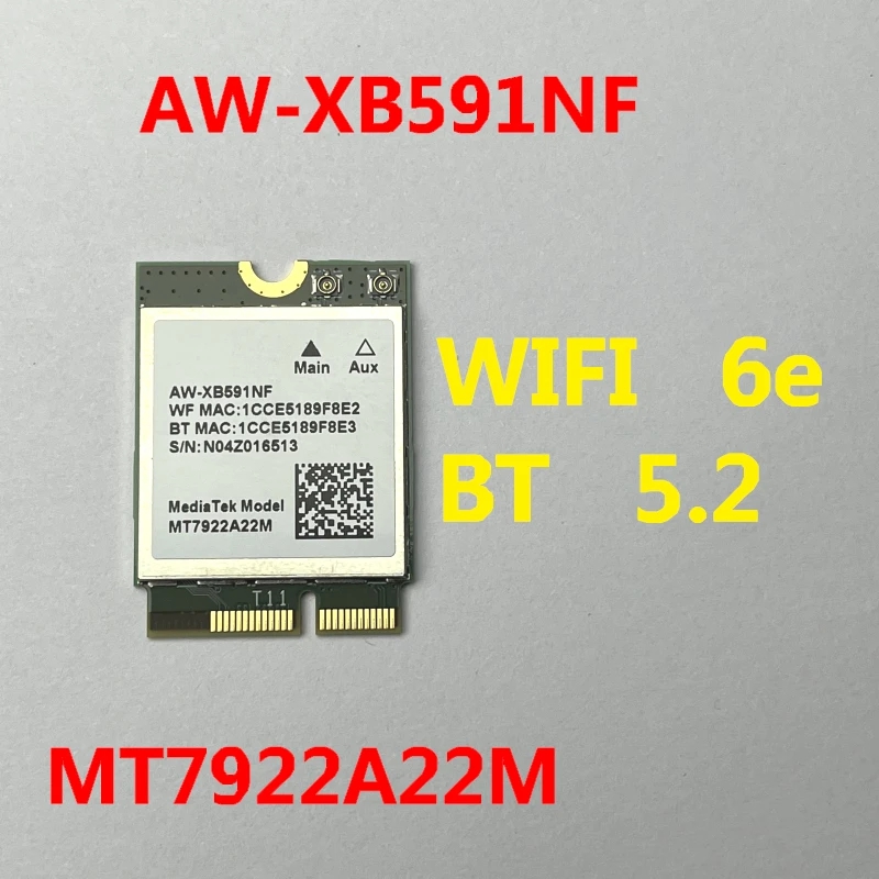 AW-XB591NF For ASUS GV301R K6500Z N7600Z WIFI bluetooth MT7922A22M ...