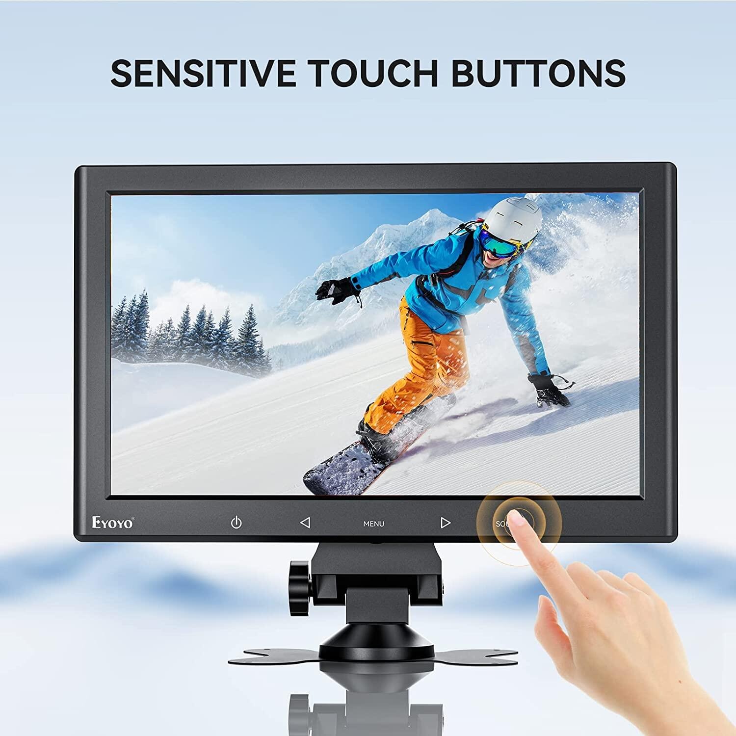 Eyoyo 7 inch Portable Monitor Display Screen Small IPS HDMI Monitor ...
