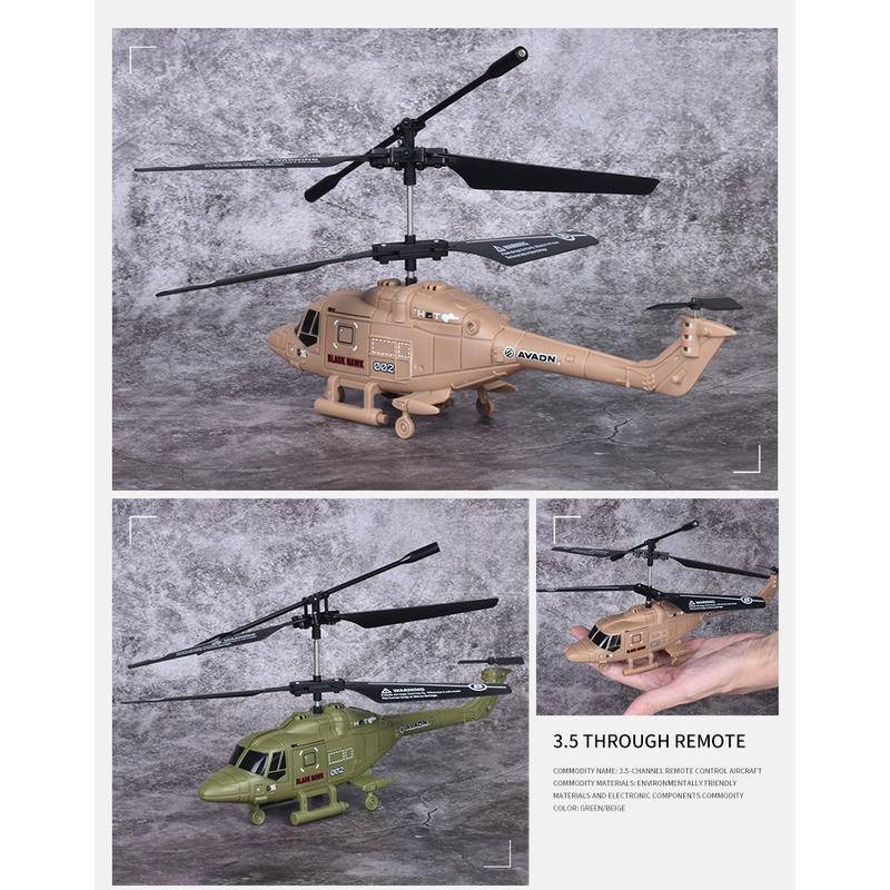 RC Apache Model Helicopter Airplane With Gyroscope Flying Toy Remote ...