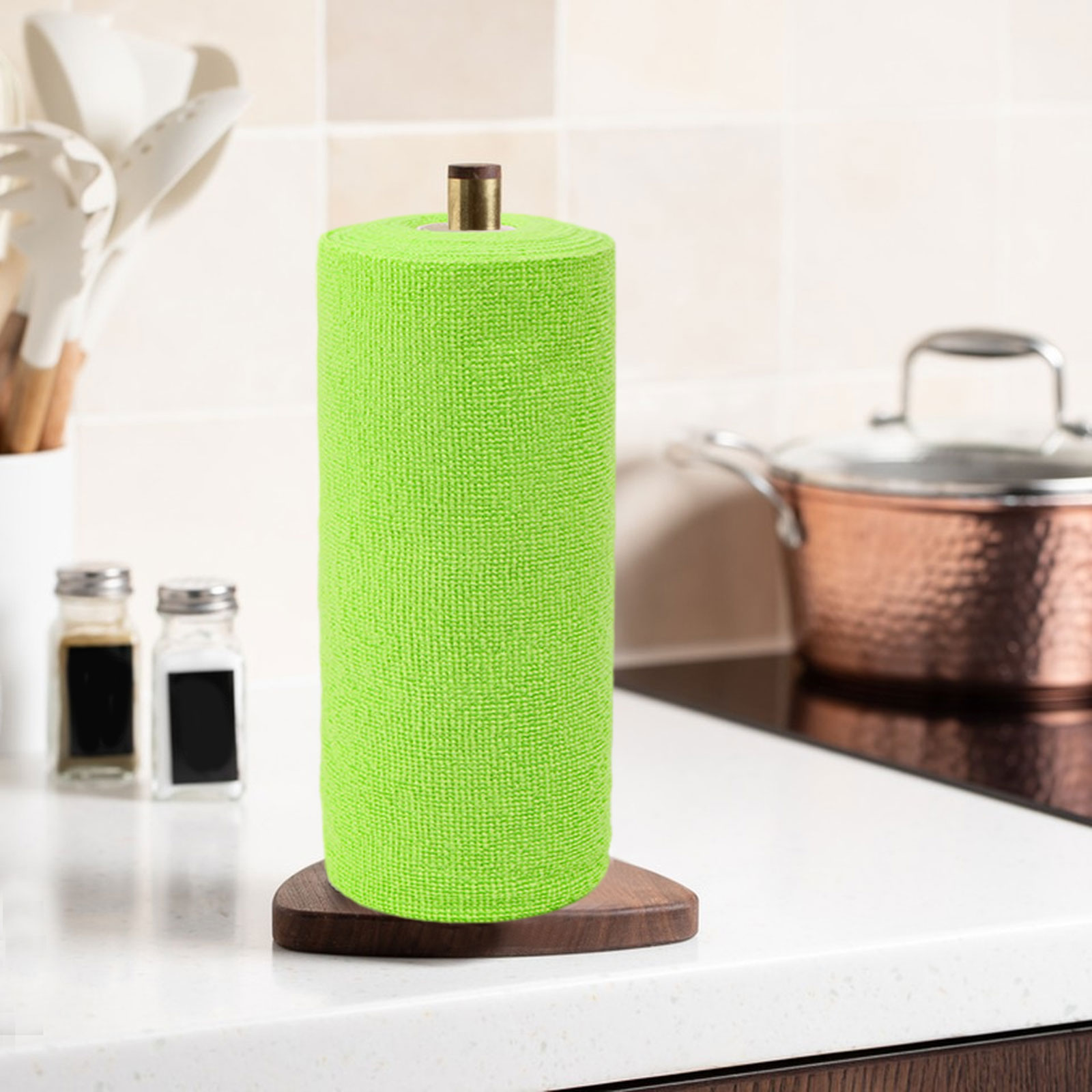 Microfiber Roll Towels Roll Reusable Absorbent Non-stick Oil Towel Roll ...