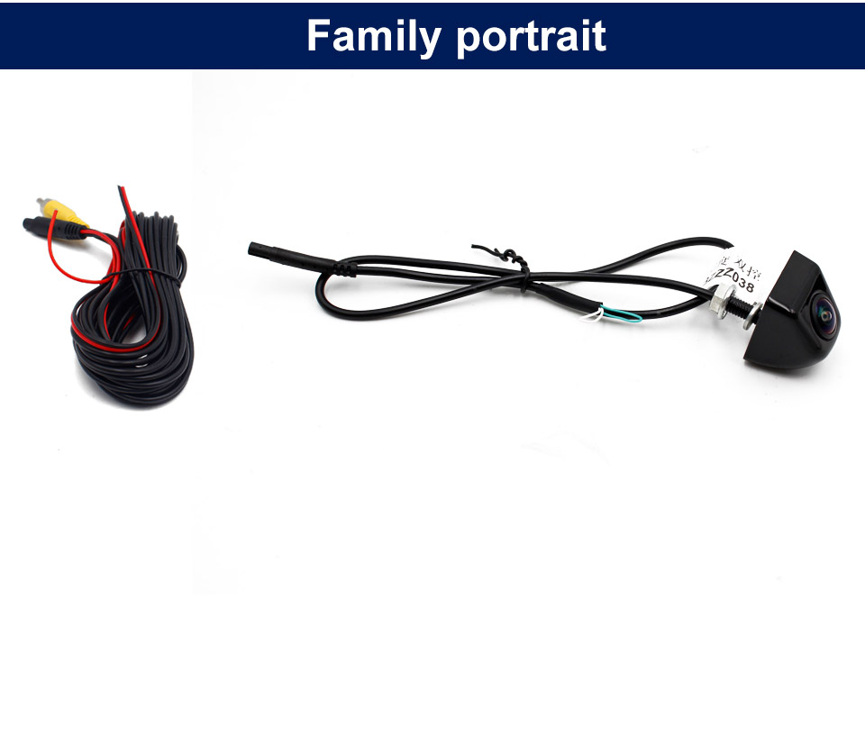 CCD HD 180 Degree Fisheye Lens Car Camera Rear / Front View Wide Angle ...